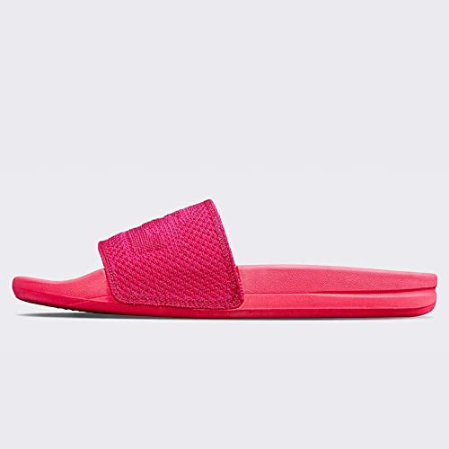 APL: Athletic Propulsion Labs Women's Big Logo Techloom Slide, (Neon Pink, 8, Numeric_8)