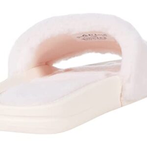 Athletic Propulsion Labs (APL) Shearling Slide Creme/Rose Dust 5 B (M)