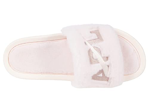 Athletic Propulsion Labs (APL) Shearling Slide Creme/Rose Dust 5 B (M)