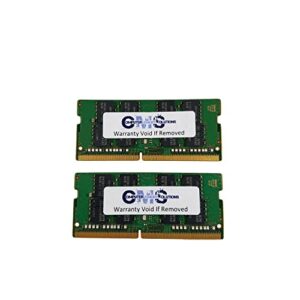 cms 32gb (2x16gb) ddr4 25600 3200mhz non ecc sodimm memory ram upgrade compatible with dell/alienware® alienware area 51m r2, g3 15 (3500) gaming - d114