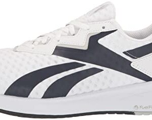 Reebok Men's Energen Plus 2.0 Running Shoe, White/Vector Navy/Pure Grey, 11.5