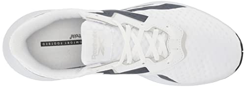 Reebok Men's Energen Plus 2.0 Running Shoe, White/Vector Navy/Pure Grey, 11.5