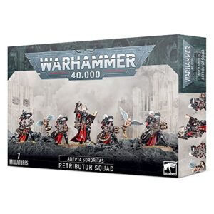 games workshop warhammer 40,000 adepta sororitas retributor squad