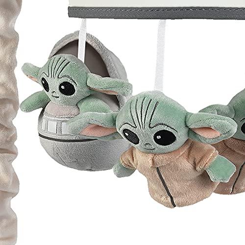 Lambs & Ivy Star Wars The Child/Baby Yoda Musical Baby Crib Mobile Soother Toy