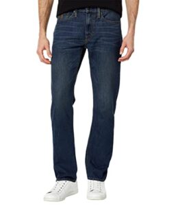 u.s. polo assn. stretch slim straight five-pocket denim jeans dark wash denim 40 32