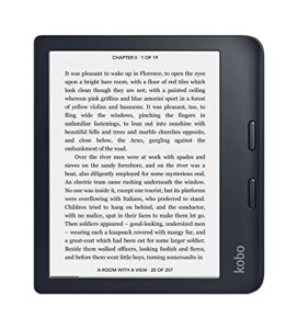 kobo libra 2 | ereader | 7” glare free touchscreen | waterproof | adjustable brightness and color temperature | blue light reduction | ebooks | wifi | 32gb of storage | carta e ink technology | black