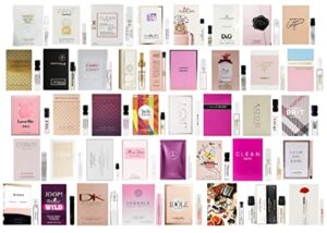 designer perfume sampler set lot x 12 sample vials - high end fragrance samples for women, 12 piece set