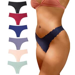 aogda thongs for women seamless underwear low rise panties womans thong（medium）