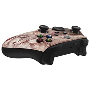 eXtremeRate Xeno Species Front Housing Shell for Xbox Series X/S Controller, Custom Soft Touch Cover Faceplate for Xbox Series X/S, Xbox Core Controller - Controller NOT Included