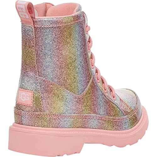 UGG Girls T ROBLEY Glitter Fashion Boot, Metallic Rainbow, 6 Toddler