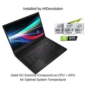 HIDevolution [Late 2021] MSI Creator 15 X-rite Calibrater Bundle A11UH 15.6" 4K UHD OLED, 2.3 GHz i7-11800H, RTX 3080, 64 GB 3200MHz RAM, 8 TB PCIe SSD