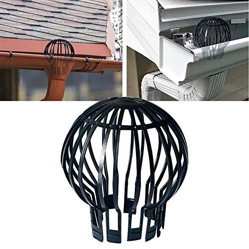 KASCLINO Roof Drain Debris, Gutter Guard Filter Roof Gutter Balloon Guard Filter Easy Install Anti-Blocking Leaves Protection Cleaning Tool(Size:4pcs)