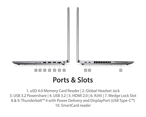 2021 Newest Dell Latitude 5520 Business Laptop, 15.6" FHD IPS Backlit Display, i7-1185G7 vPro, 64GB RAM, 4TB SSD, IR Camera, Backlit Keyboard, Fingerprint Reader, WiFi 6, Thunderbolt, NFC, Win 11 Pro