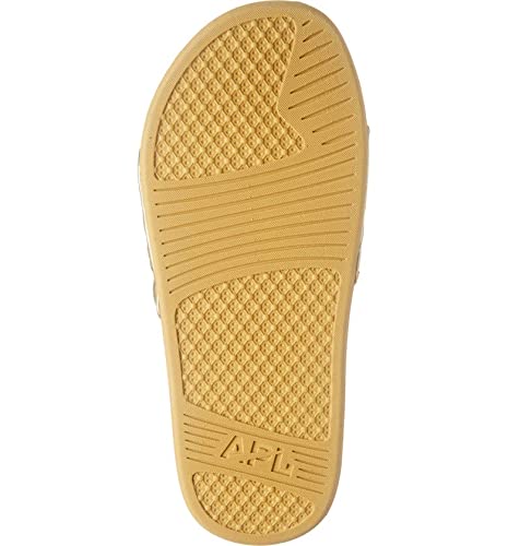 APL: Athletic Propulsion Labs Women's Lusso Slide, Metallic Gold, 7