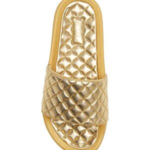 APL: Athletic Propulsion Labs Women's Lusso Slide, Metallic Gold, 7