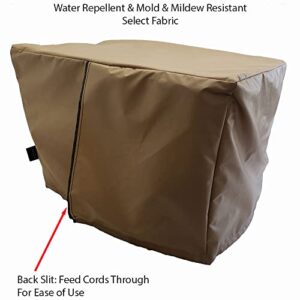 DCFY Printer Dust Cover Compatible with Epson Workforce Pro WF-4830 | Waterproof | Tan Select - Padded