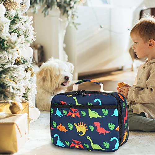 Bluboon Insulated Lunch Box for Kids Boys Girls School Lunch Bags Reusable Cooler Thermal Meal Tote for Picnic