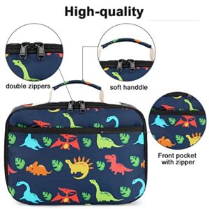 Bluboon Insulated Lunch Box for Kids Boys Girls School Lunch Bags Reusable Cooler Thermal Meal Tote for Picnic