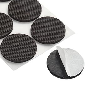 Non Slip Furniture Pads - Round, Square, Rectangle, Furnigear Premium 129 Pieces Furniture Grippers Chair Leg Pads Self Adhesive Rubber Chair Feet- Anti Scratches Furniture Pads for Hardwood Floors