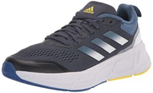 adidas men's questar running shoe, shadow navy/wonder steel/white, 10.5