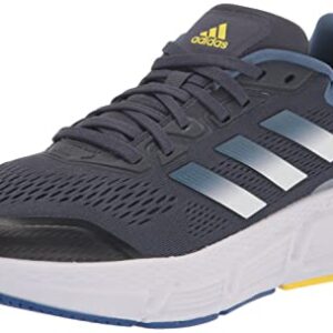 adidas Men's Questar Running Shoe, Shadow Navy/Wonder Steel/White, 10.5