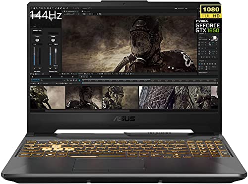 Asus TUF F15 144Hz Gaming Laptop, 15.6'' FHD, Intel Core i5-10300H, 16GB RAM, 1TB SSD, NVIDIA GeForce GTX 1650, RGB Backlit Keyboard,Windows 10 Home