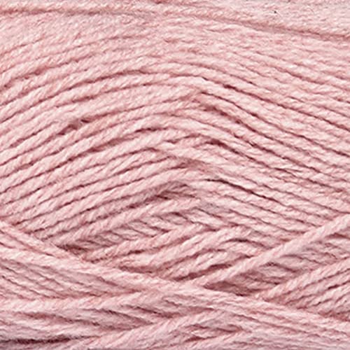 Blend Alpaca Yarn Wool 1 Skein 100 Grams Worsted Weight - Heavenly Soft and Perfect for Knitting and Crocheting (Antique Rose, Worsted Weight)