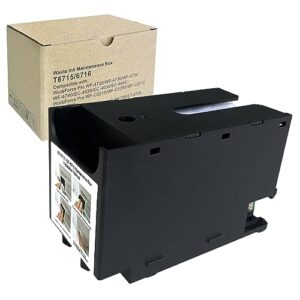 remanufactured t6715 t6716 ink maintenance box compatible with workforce pro wf-4720 wf-4730 wf-4740 wf-3820 wf-4820 wf-4830 et-8700 wf-4734 wf-c5790 wf-m5799 wf-c5710 ec-4020 printer