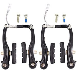 v brakes for bikes linear bicycle brake set liteone mountain bike front and rear v brakes set replacement parts fit for most mtb bmx road bike 1 pair