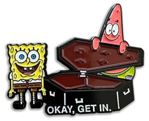 okay, get in. - spongebob squarepants collectible enamel pin