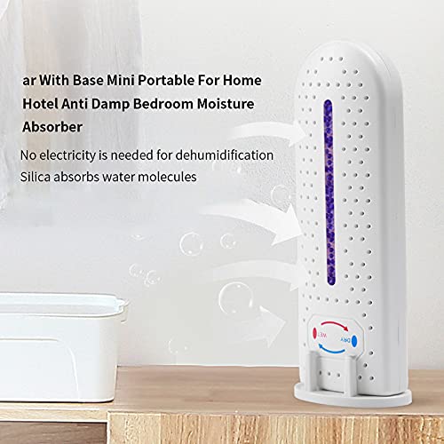 USB Powered Dehumidifiers Mini Circulating Dehumidifier with Base Portable for Textiles, Valuable Instruments, Food,etc(Dehumidifier)