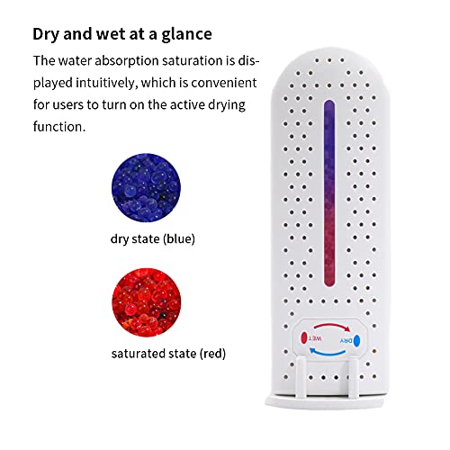 USB Powered Dehumidifiers Mini Circulating Dehumidifier with Base Portable for Textiles, Valuable Instruments, Food,etc(Dehumidifier)