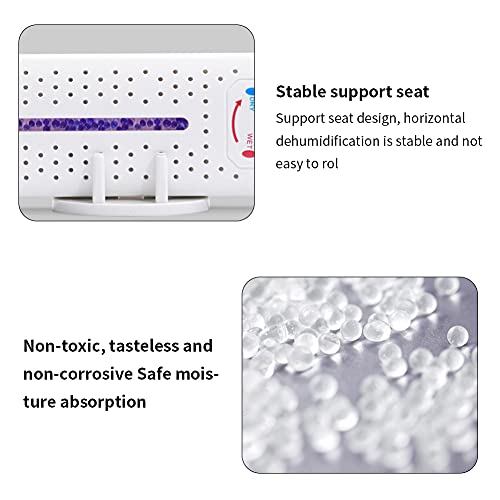 USB Powered Dehumidifiers Mini Circulating Dehumidifier with Base Portable for Textiles, Valuable Instruments, Food,etc(Dehumidifier)