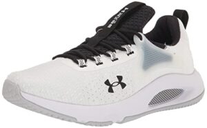 under armour men's hovr rise 4 training shoe sneaker, (100) white/white/black, 9.5