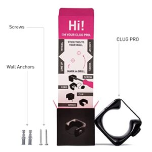 Hornit CLUG PRO | Wall Mounted Bike Rack | MTB XL | Secured by FIDLOCK | Easy to Install