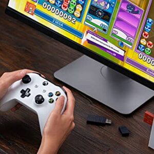 8Bitdo Wireless USB Adapter 2 for Switch/Switch OLED, Windows, Mac & Raspberry Pi Compatible with Xbox Series X & S Controller, Xbox One Bluetooth Controller, Switch Pro and PS5 Controller