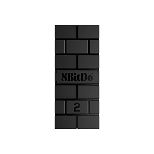 8Bitdo Wireless USB Adapter 2 for Switch/Switch OLED, Windows, Mac & Raspberry Pi Compatible with Xbox Series X & S Controller, Xbox One Bluetooth Controller, Switch Pro and PS5 Controller