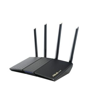 asus rt-ax1800s dual band wifi 6 extendable router, subscription-free network security, parental control, built-in vpn, aimesh compatible, gaming & streaming, smart home