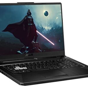 ASUS 2022 TUF Gaming 17.3" FHD 144Hz Laptop, Intel Core i5-11260H (Beats i7-8750H), 32GB RAM, 1TB PCIe SSD, RGB Backlit Keyboard, GeForce RTX 3050 Graphics, Windows 10, Grey, 32GB USB Card