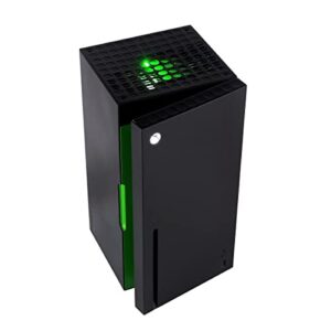 xbox series x replica mini fridge thermoelectric cooler, 10 liters