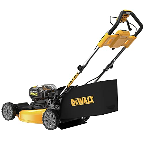 DEWALT 20V MAX* Lawn Mower, Cordless, 21.5in., FWD Self-Propelled, Brushless with Battery & Charger (DCMWSP244U2)