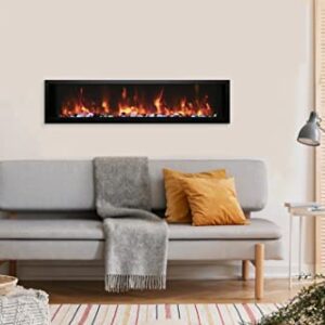 Amantii Symmetry Slim Smart 42" Electric Fireplace