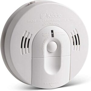 Kidde Carbon Monoxide Detector with Digital Display & LED Lights, CO Alarm & Smoke & Carbon Monoxide Detector, Battery Powered, Combination Smoke & CO Alarm, Voice Alert