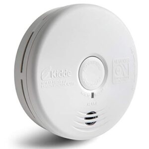 Kidde Kitchen Smoke Detector & Carbon Monoxide Detector Combo with Long-Life Lithium Battery and Smoke Detector, Long-Life Lithium Battery Powered Smoke Alarm with Hush Button