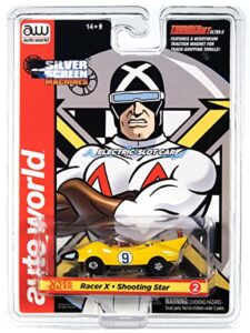 ddk collectibles sc372-2 auto world thunderjet r36 speed racer shooting star racer x ho slot car