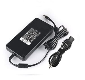 240w 19.5v 12.3a ac charger for dell alienware m17 r1 r2 r3 r4 r5 m17x r2 r3 m18x area-51m r2 g5 g7 m6400 m6500 m6600 j211h fwcrc c3mfm u896k 6rtjt y044m laptop