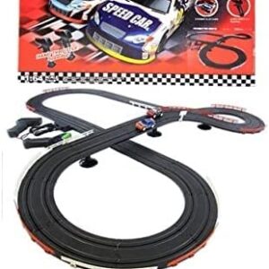 Nascar Compatible Stock Car Speedway Racing Road Race Slot Car Track Set Ho Scale