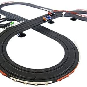 Nascar Compatible Stock Car Speedway Racing Road Race Slot Car Track Set Ho Scale