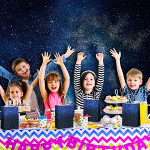 16 Pieces Galaxy Party Bags Space Party Favor Bags Starry Night Party Gift Goodie Bags Galaxy Treat Candy Bags Space Stars Theme Party Supplies for Galaxy Themed Birthday Decorations Party Favors