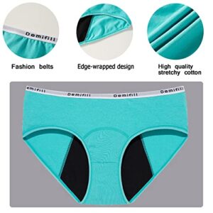 Demifill Teen Girls Period Panties Juniors First Period Starter Underwear Soft Briefs 16-18Years